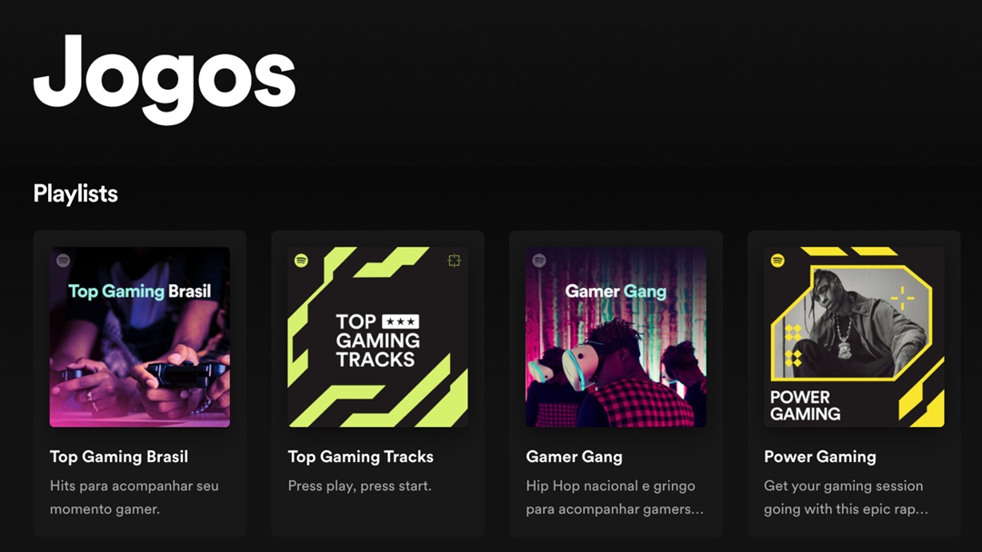 Gaming no Spotify: 11 milhões de playlists geradas por usuários
